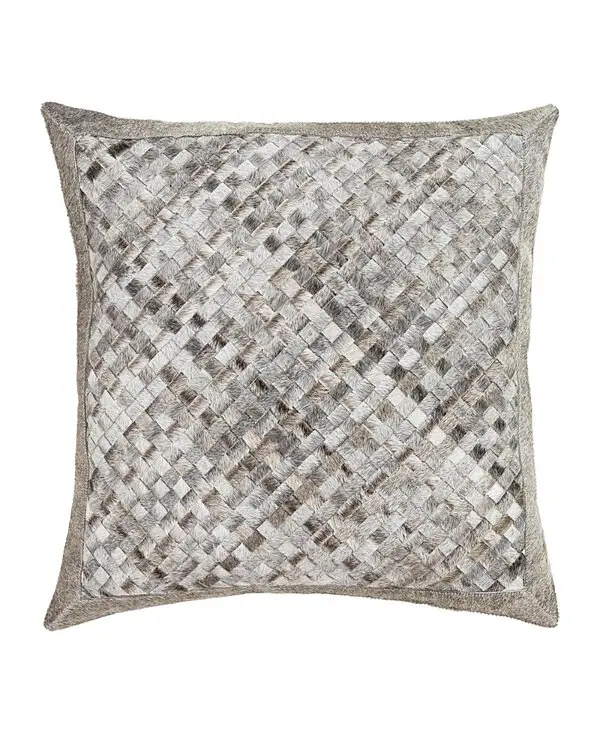 SURYA Cesta Decorative Pillow - Medium Gray