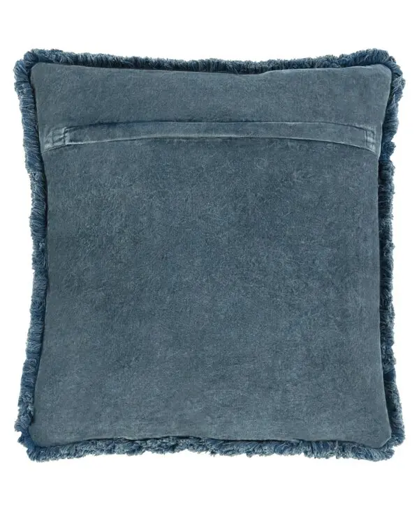 SURYA Washed Cotton Velvet Decorative Pillow