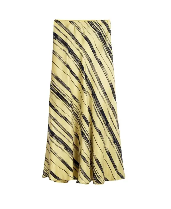 NOCTURNE Printed Midi Skirt