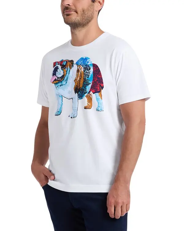Robert Graham Pool Day Graham Short Sleeve Graphic Tee