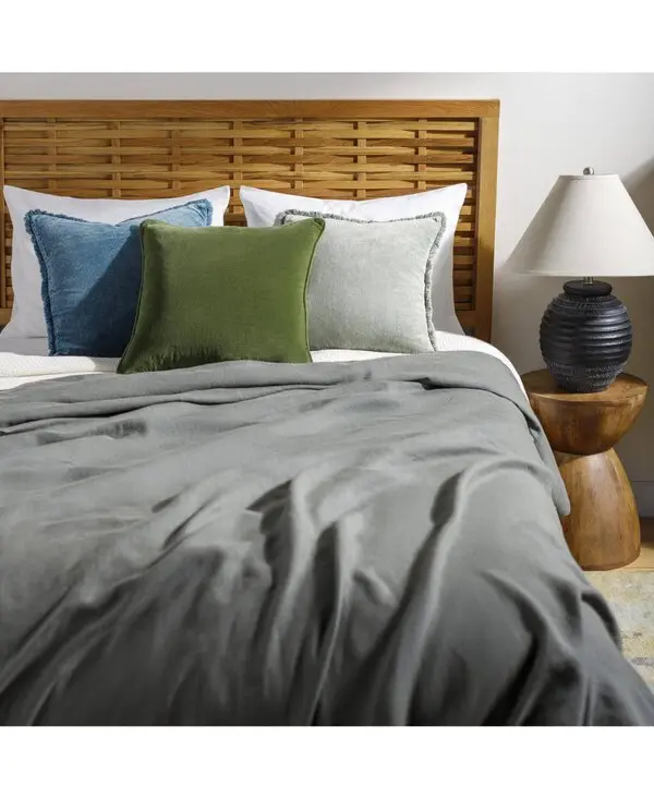 SURYA Safflower Decorative Pillow