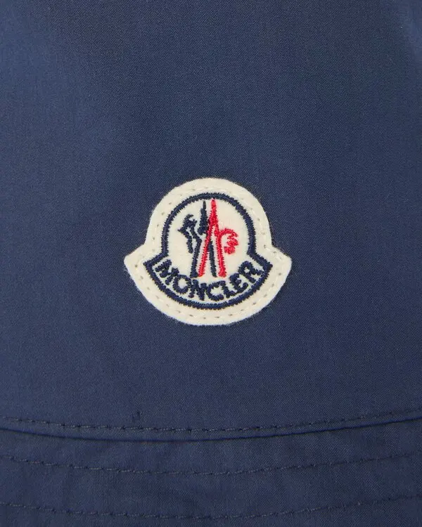 Moncler Logo Bucket Hat - Dark Blue