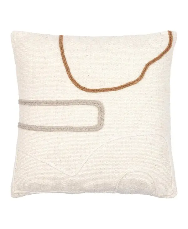 SURYA Philip Decorative Pillow - Cream