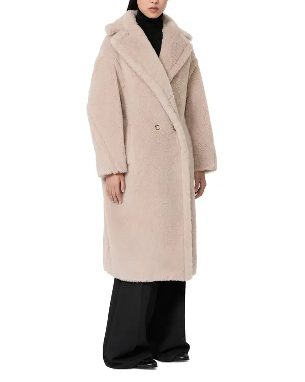 Max Mara Alpaca, Wool & Silk Teddy Coat