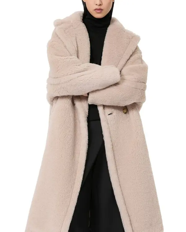 Max Mara Alpaca, Wool & Silk Teddy Coat