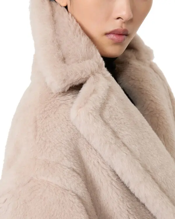 Max Mara Alpaca, Wool & Silk Teddy Coat