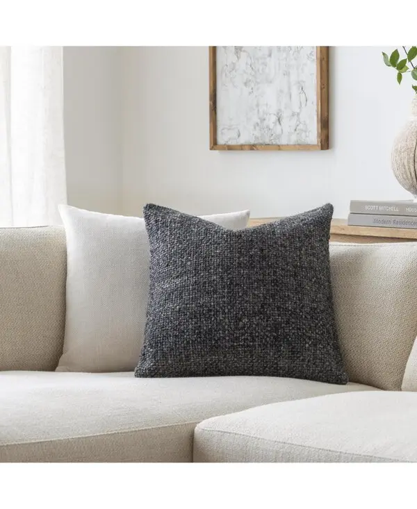 SURYA Murphy Decorative Pillow - Black