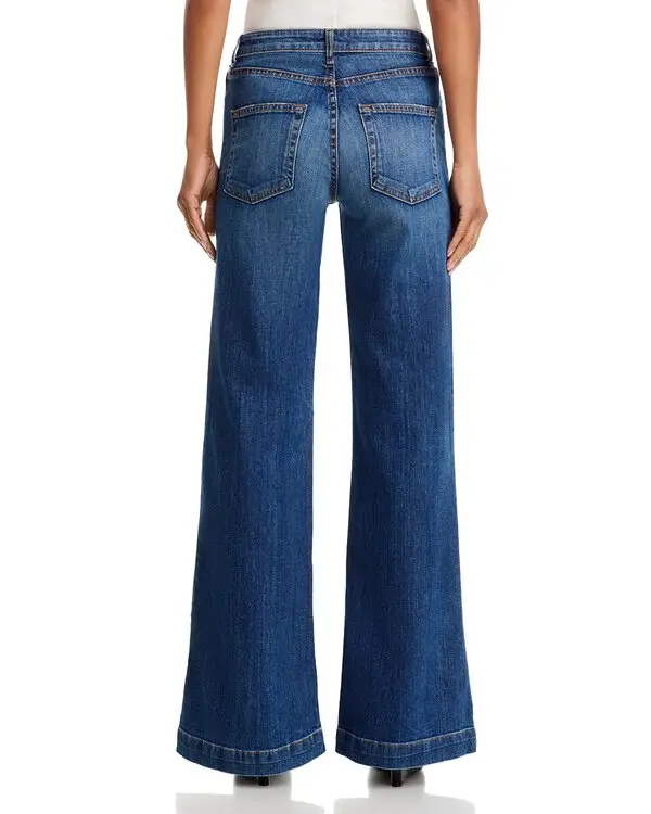 ASKK NY Juniper High-rise Wide-leg Jeans - Auburn
