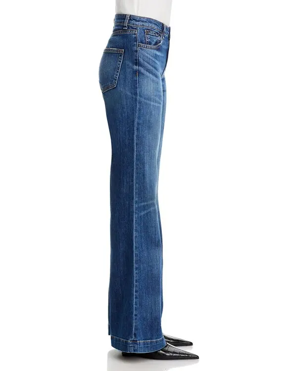 ASKK NY Juniper High-rise Wide-leg Jeans - Auburn