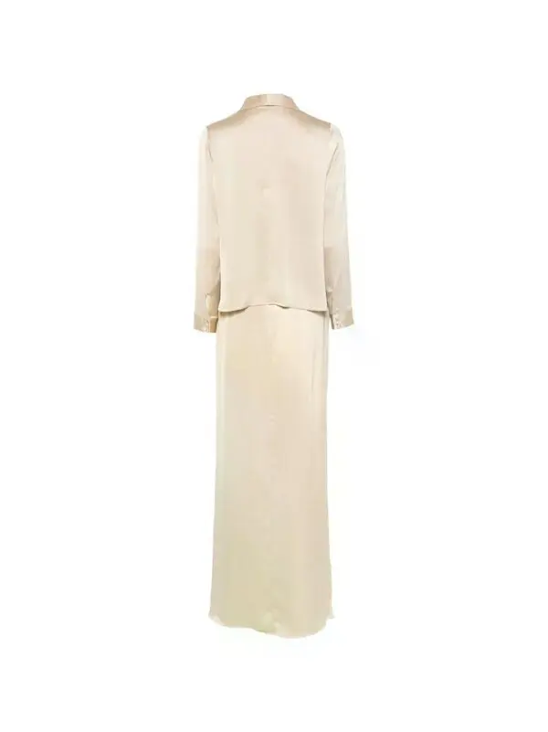 AIRE Draped Skirt Set