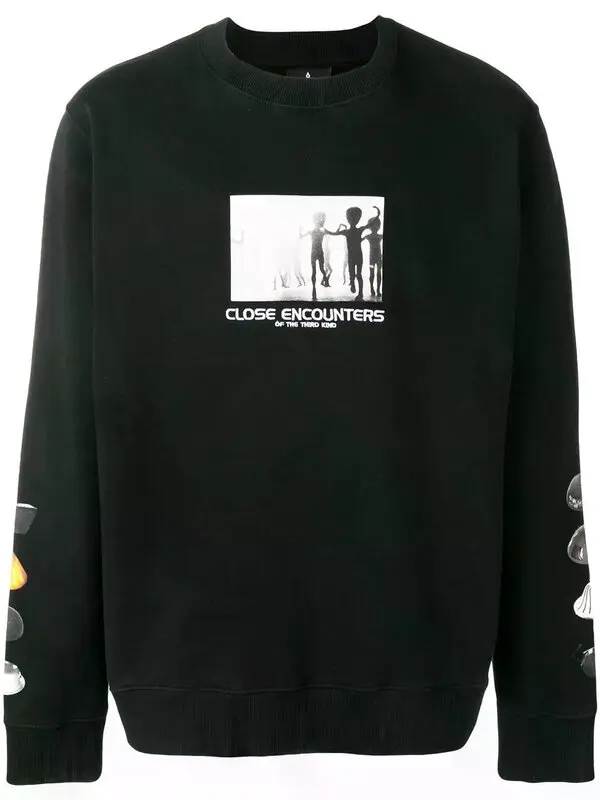 COUNTY OF MILAN Aliens Printed Sweatshirt