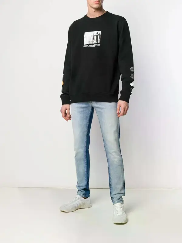 COUNTY OF MILAN Aliens Printed Sweatshirt