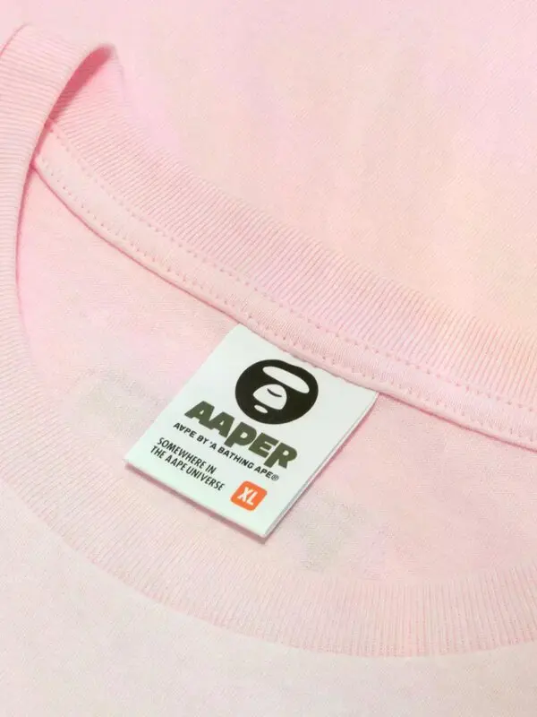 AAPE BY *A BATHING APE Graphic T-shirt - Pink