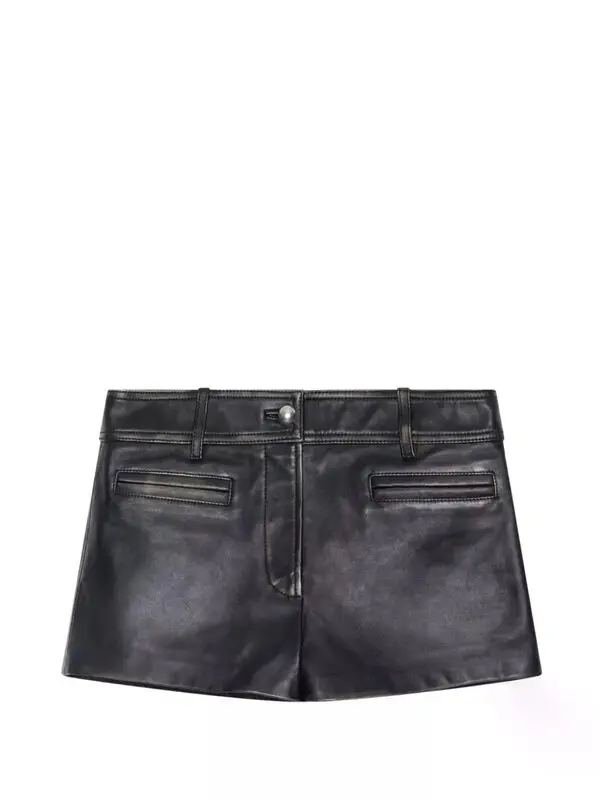 STAND STUDIO Odessa Leather Shorts