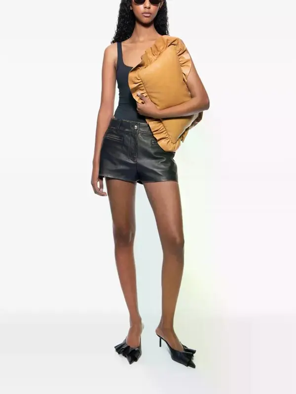 STAND STUDIO Odessa Leather Shorts