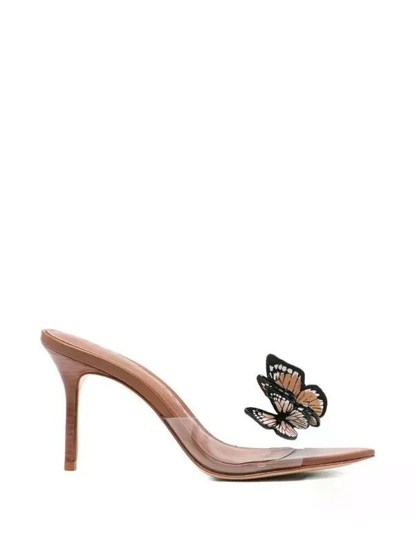SOPHIA WEBSTER Vanessa Heeled Sandals - Brown