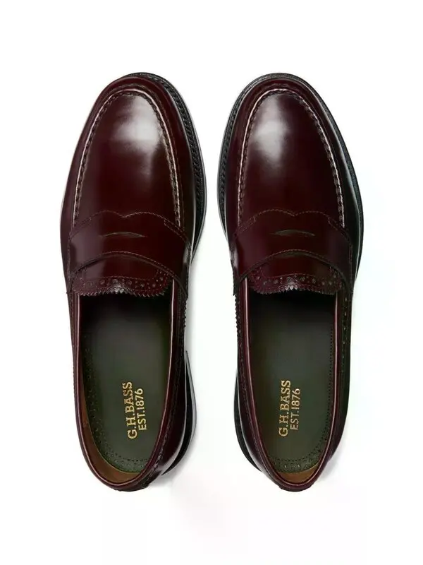G.H.BASS Monogram Loafers