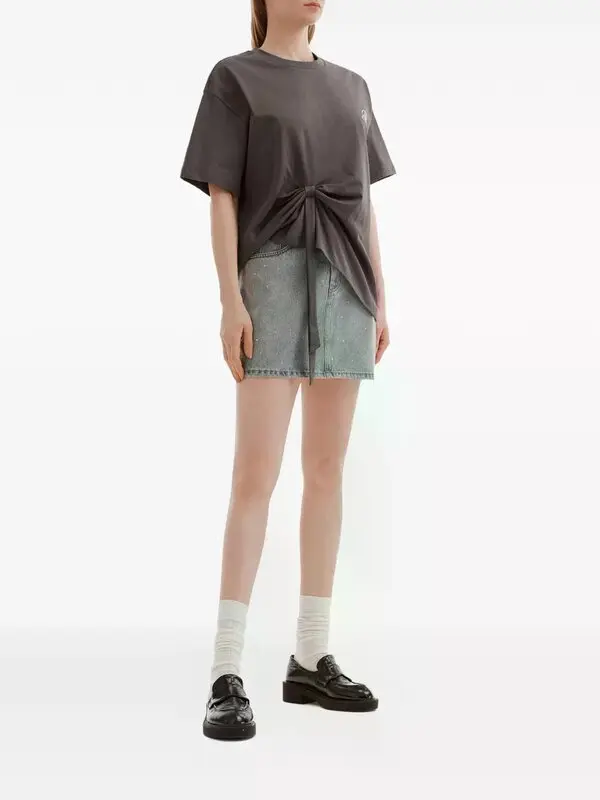 B+AB Embellished Mini Skirt
