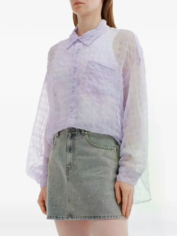 B+AB Chest-pocket Check Shirt