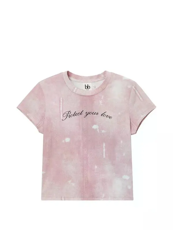 B+AB Graphic-print T-shirt - Pink