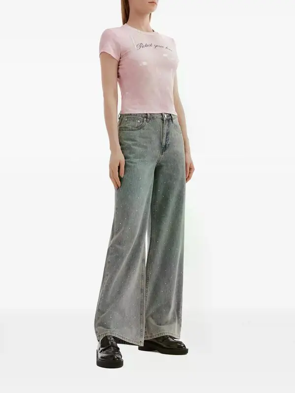 B+AB Graphic-print T-shirt - Pink