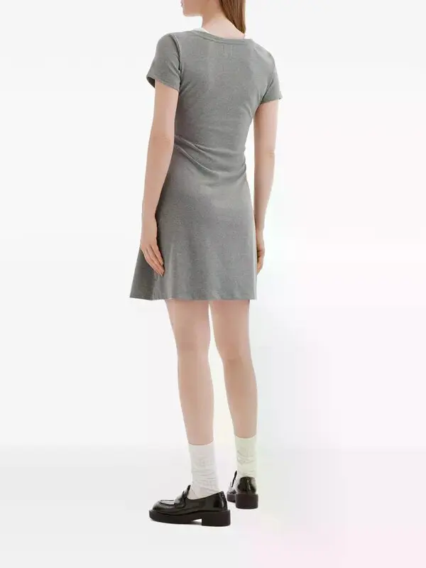 B+AB Layered Short-sleeve Dress
