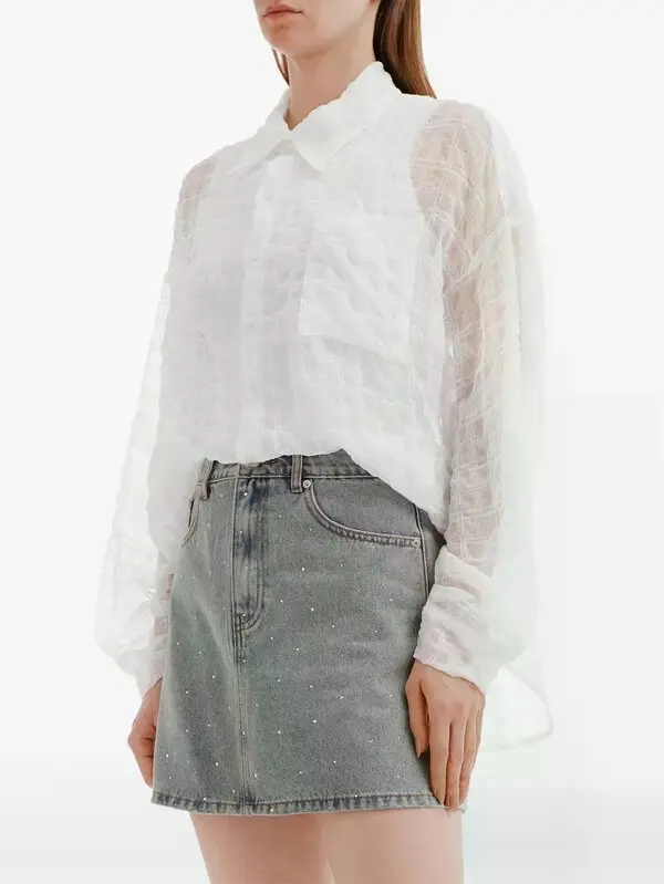 B+AB Long-sleeve Shirt With Chest Pocket