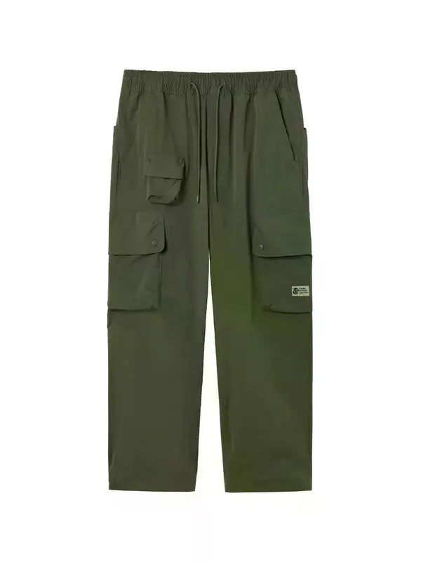 FINGERCROXX Drawstring-waist Cargo Pants