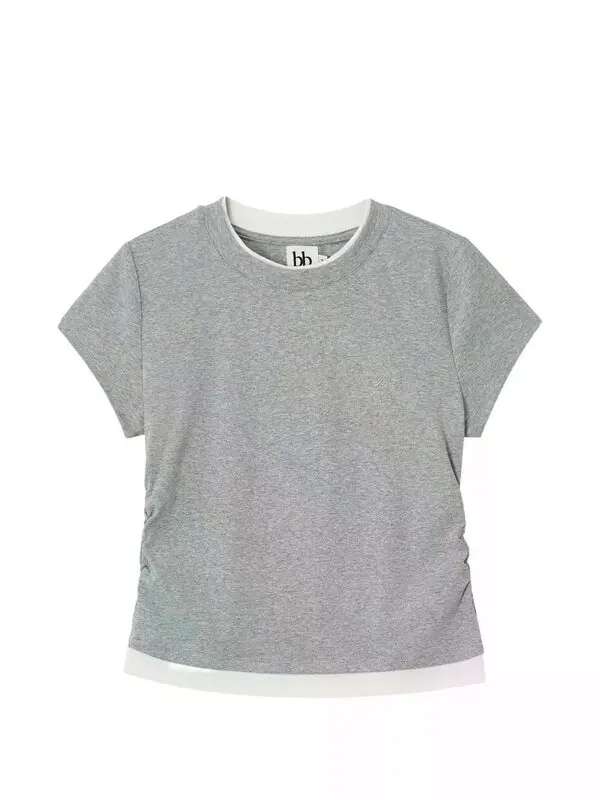 B+AB Gathered Layered T-shirt