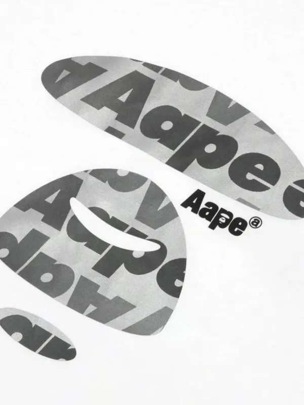AAPE BY *A BATHING APE Logo Print T-shirt