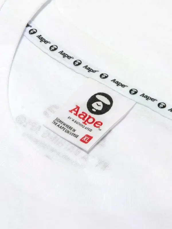 AAPE BY *A BATHING APE Logo Print T-shirt