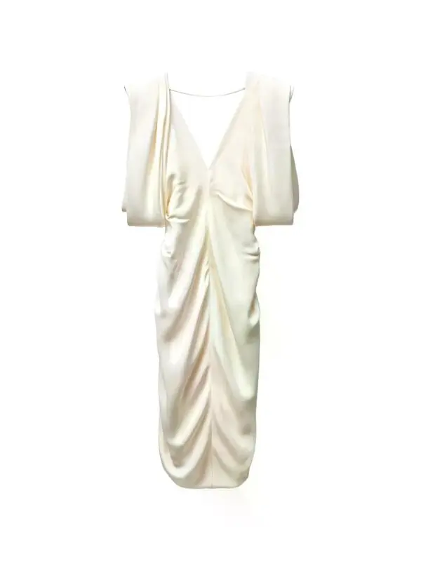 Versace Midi Silk Crêpe Dress