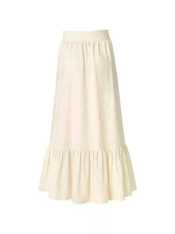 Lisa Marie Fernandez Nicole Ruffled Skirt