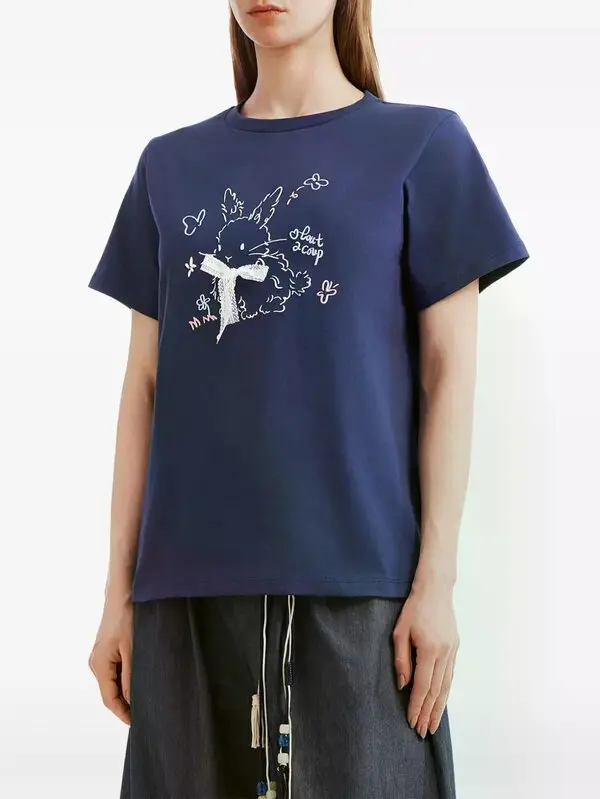 TOUT A COUP Printed T-shirt
