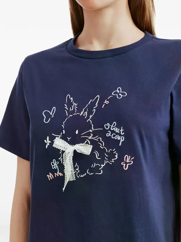 TOUT A COUP Printed T-shirt