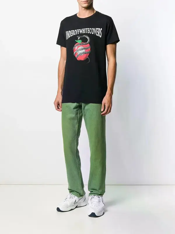 Off-White Apple Snake Print T-shirt
