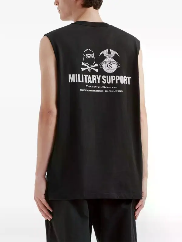 FINGERCROXX Military Support Sleeveless Top