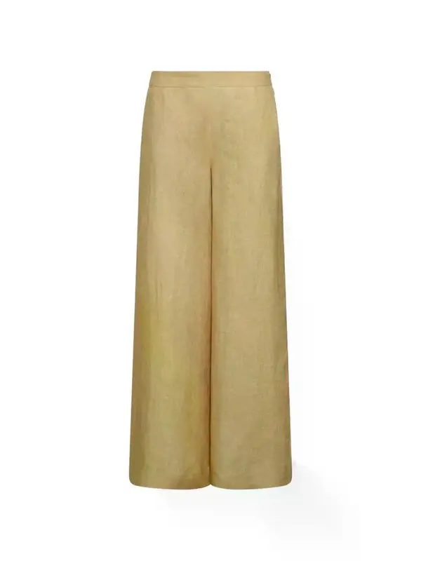 Marella Wide Leg Linen Trousers