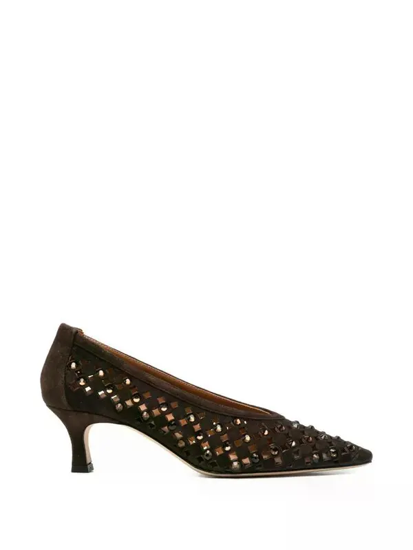 EVALUNA Embellished Heeled Pumps