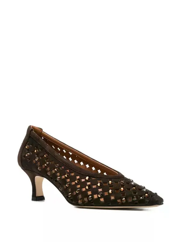 EVALUNA Embellished Heeled Pumps