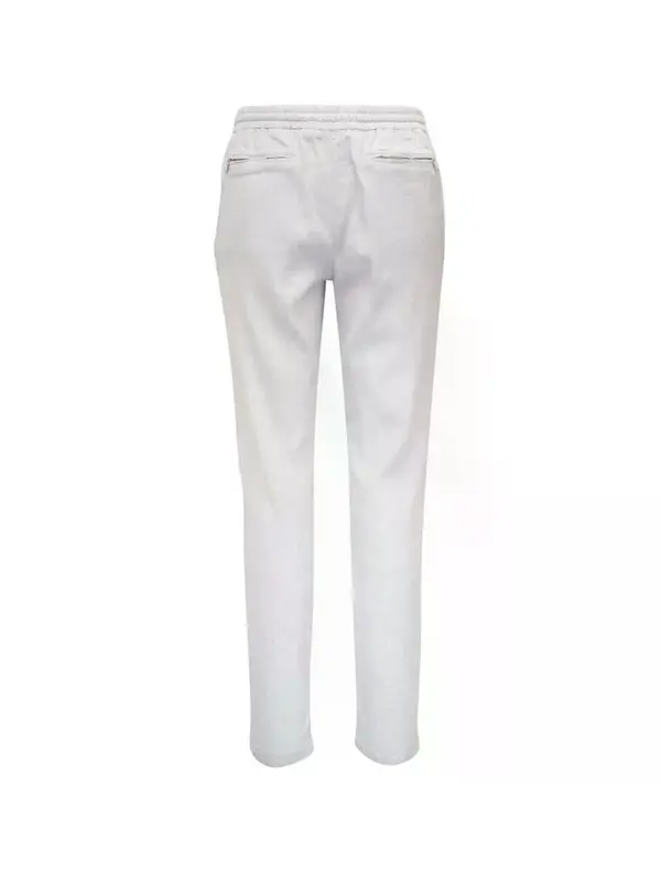 Marco Pescarolo Drawstring Casual Trousers - Grey