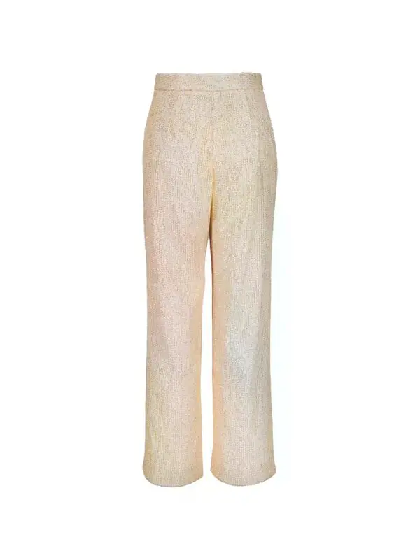 TWP Tonal Embellished Trousers