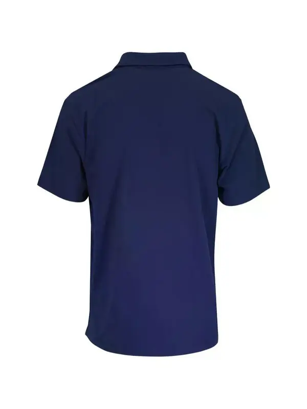 Peter Millar Ryles Crown Flex Knit Polo Shirt - Blue