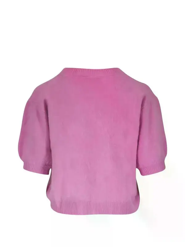 LISA YANG Juniper Puff-sleeve T-shirt - Pink