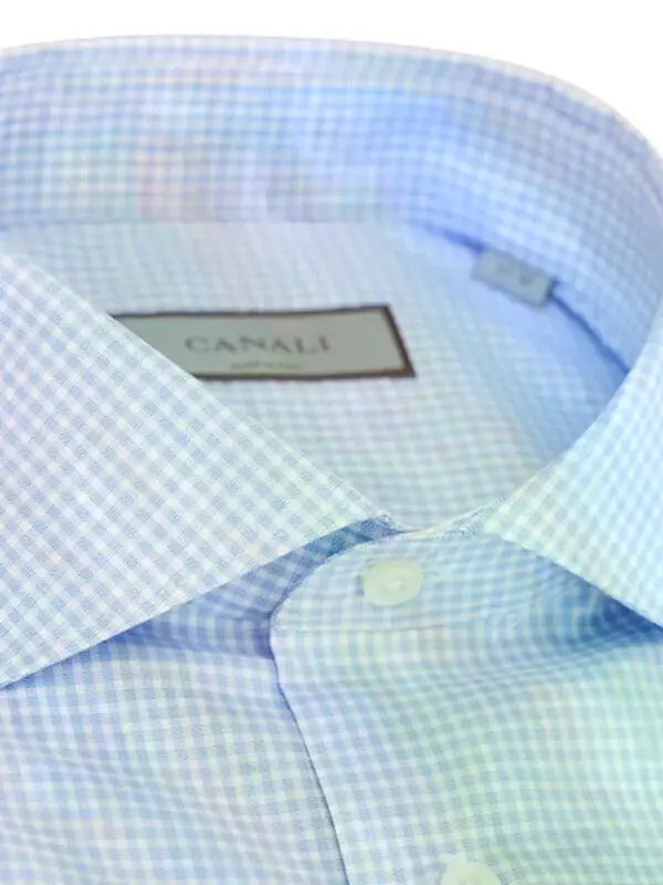 Canali Gingham Dress Shirt