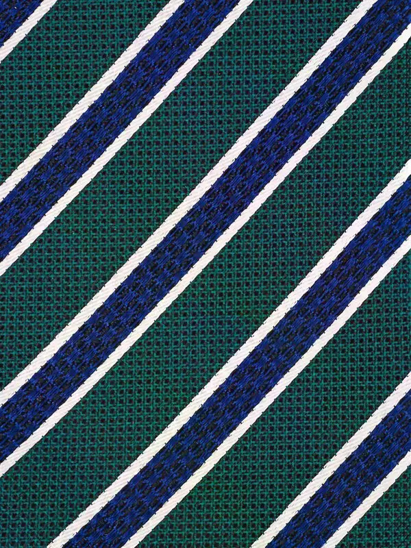 Zegna Striped Pointed Tie