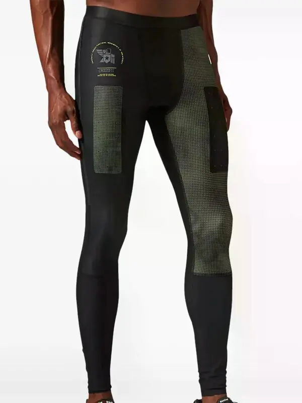 REEBOK Logo-print Compression Leggings