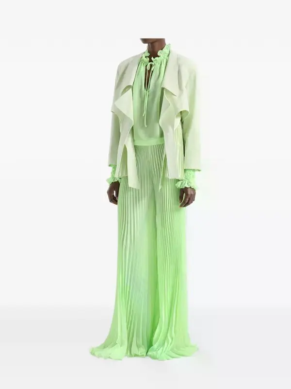 GENNY Drawstring Fluid Blouse