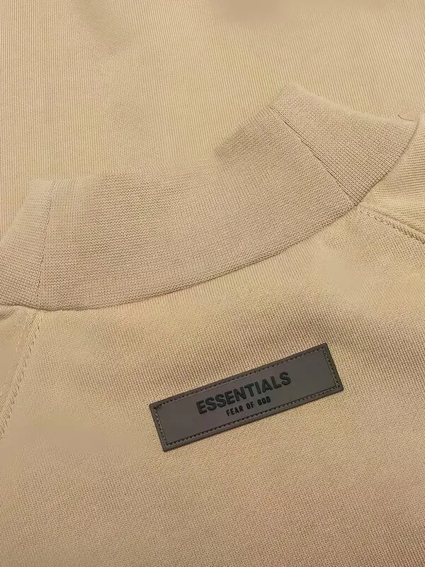 Fear Of God Mock Neck Sweatshirt With Raglan Sleeves - Neutrals