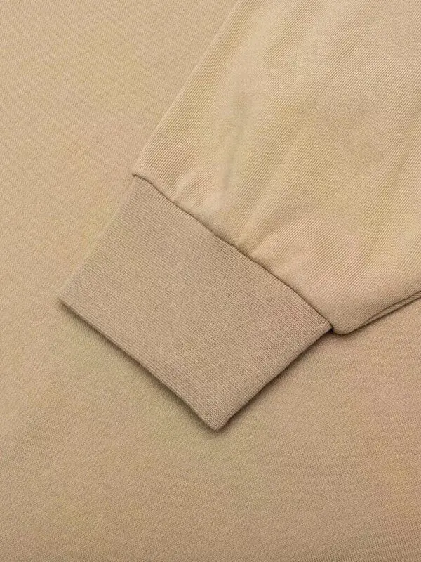 Fear Of God Mock Neck Sweatshirt With Raglan Sleeves - Neutrals